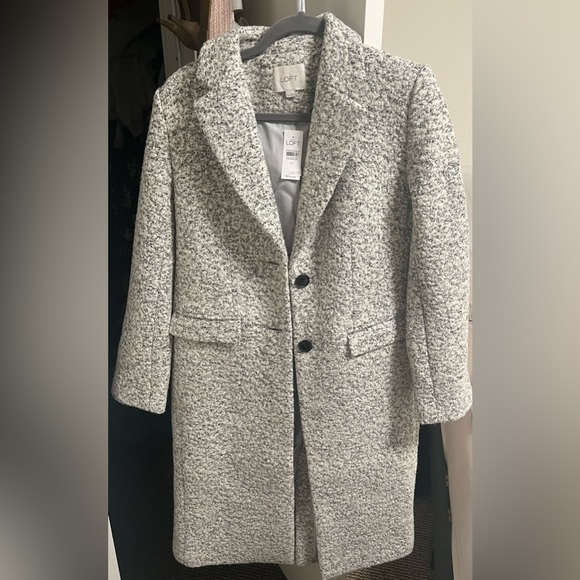 LOFT | Jackets & Coats | Loft Boucle Two Button Coat Never Worn Tags Still On | Poshmark